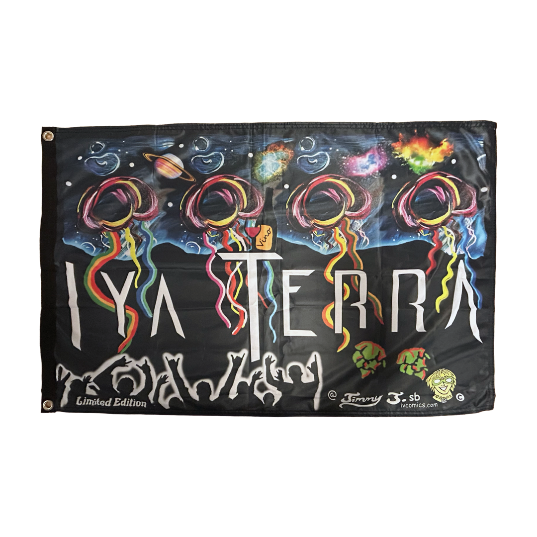 Iya Terra Limited Edition Flag