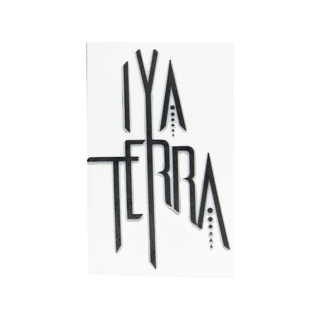 Vertical Logo Vinyl Decal – Iya Terra