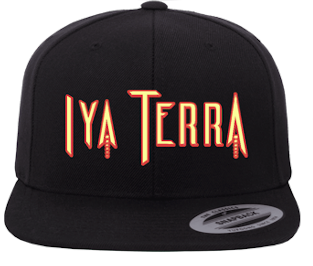 Logo Snapback (Red Outline) – Iya Terra