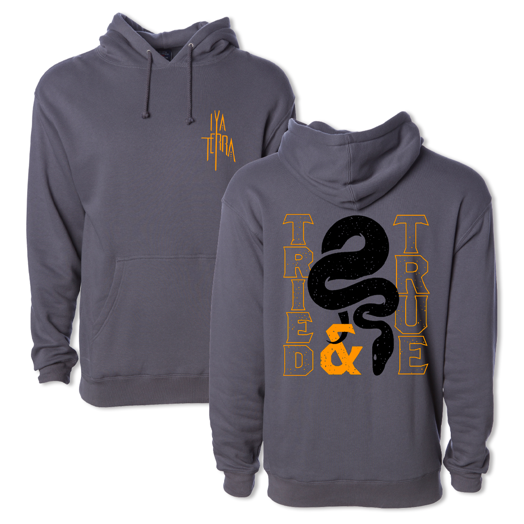 Tried And True Hoodie (Gray) – Iya Terra